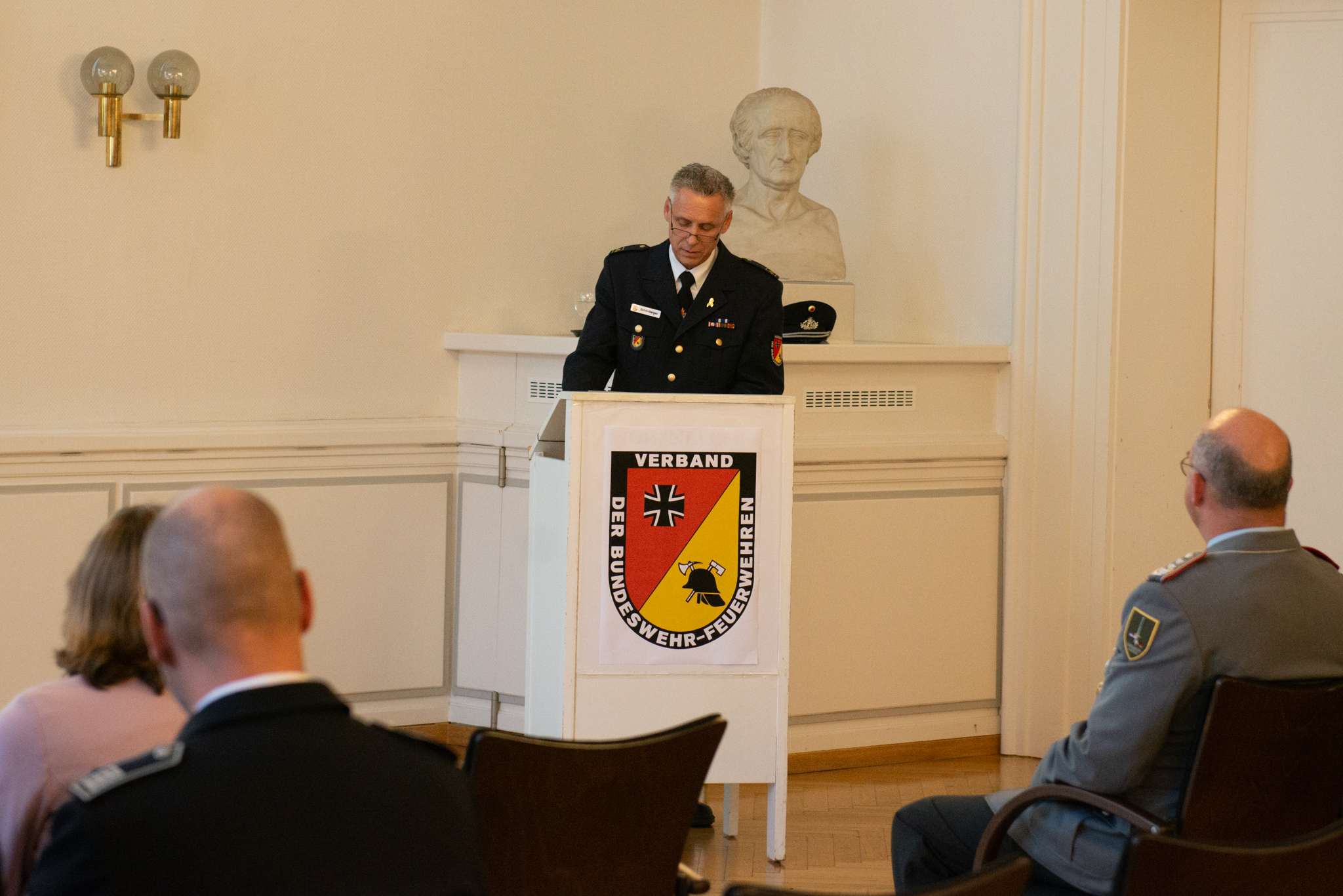 Ehrungsveranstaltung am 27.10.20.22 mit dem Präsidenten des Deutschen Feuerwehrverbandes ...