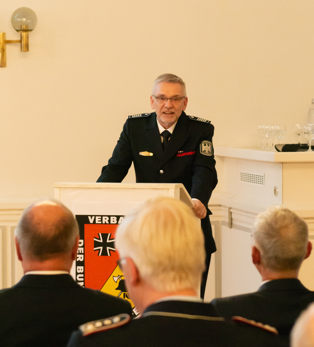 Ehrungsveranstaltung am 27.10.20.22 mit dem Präsidenten des Deutschen Feuerwehrverbandes ...