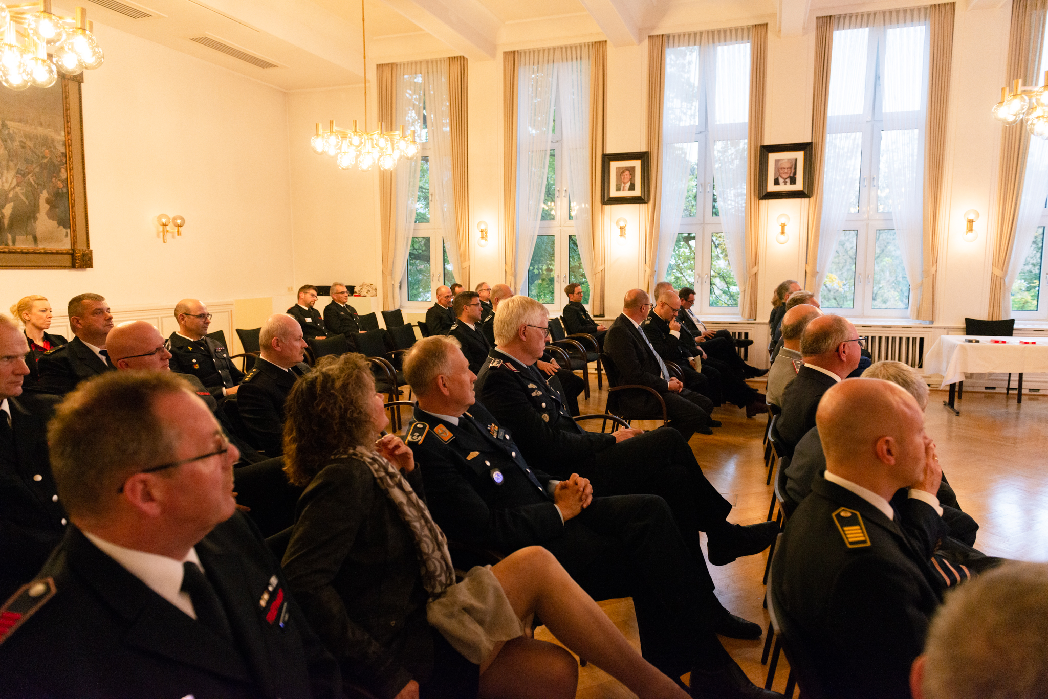 Ehrungsveranstaltung am 27.10.20.22 mit dem Präsidenten des Deutschen Feuerwehrverbandes ...